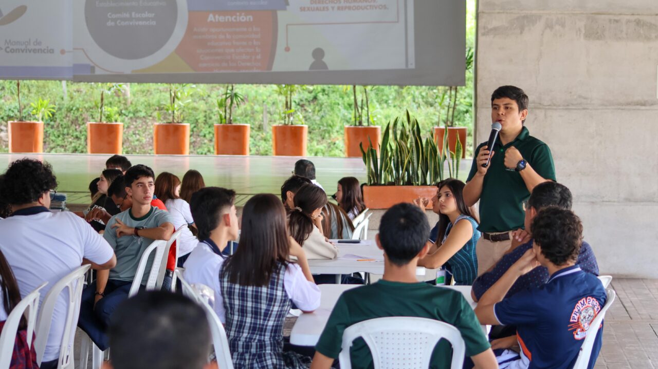 1er encuentro de líderes estudiantiles de Villavicencio LEVILL 2024 ...